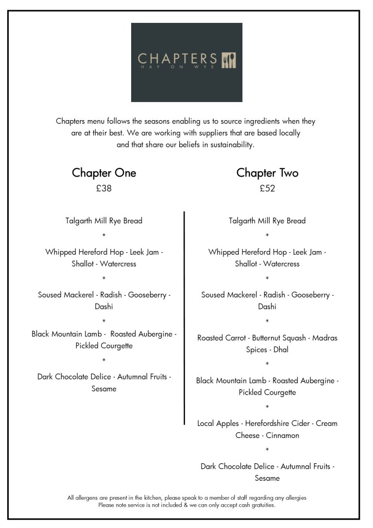 Menus 11.09.19 DINNER